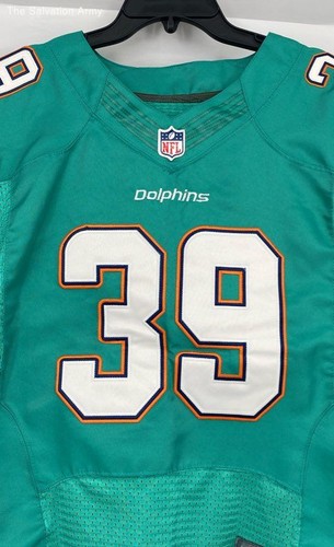 Nike Mens Green Miami Dolphins Larry Csonka 39 NFL Football Jersey Size ...