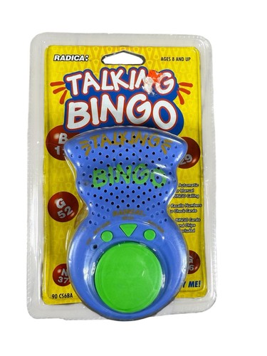 Vintage Radica Talking Bingo Electronic Game Model 90CS6BA | eBay