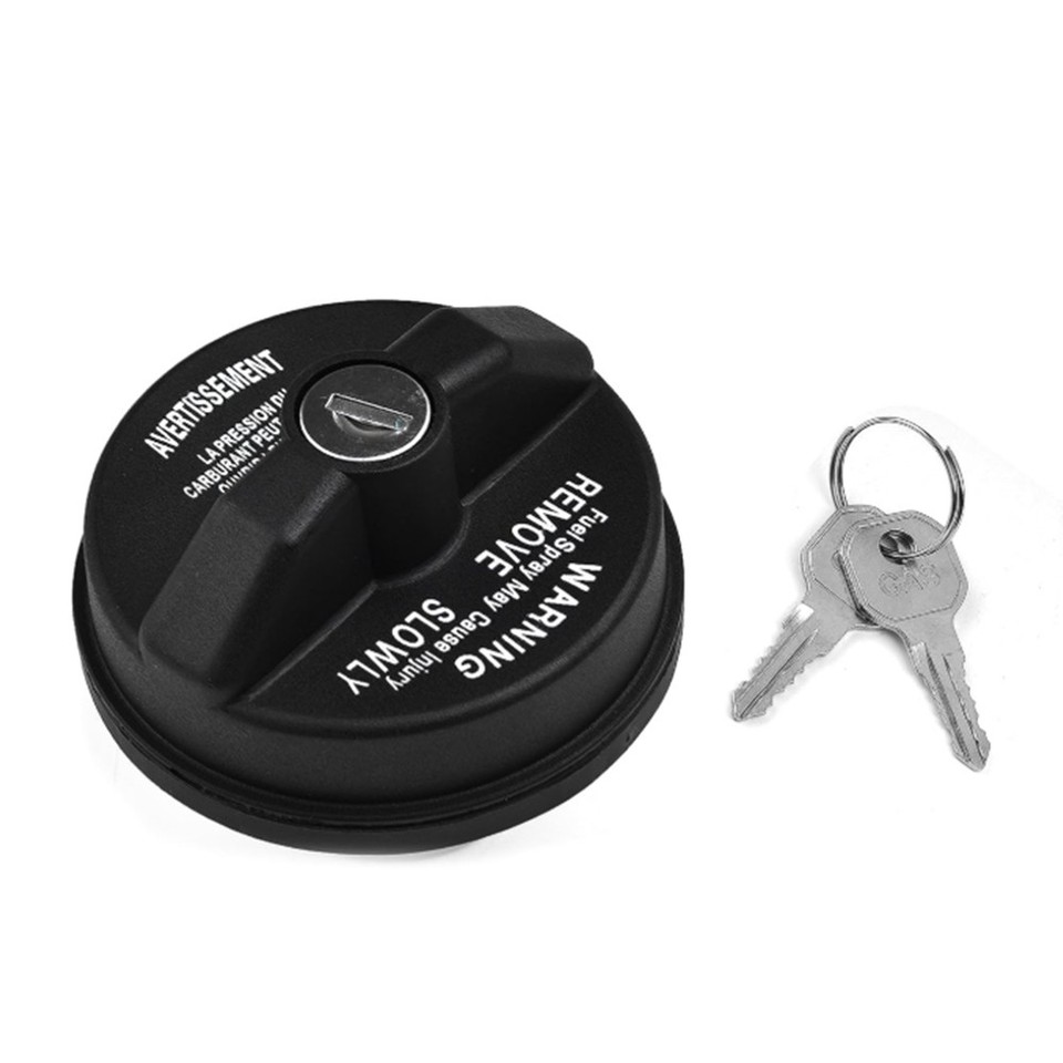 Gas Fuel Cap W/2 KEY For Chrysler Jeep Dodge 2001-2016 Black 05278655AB ...