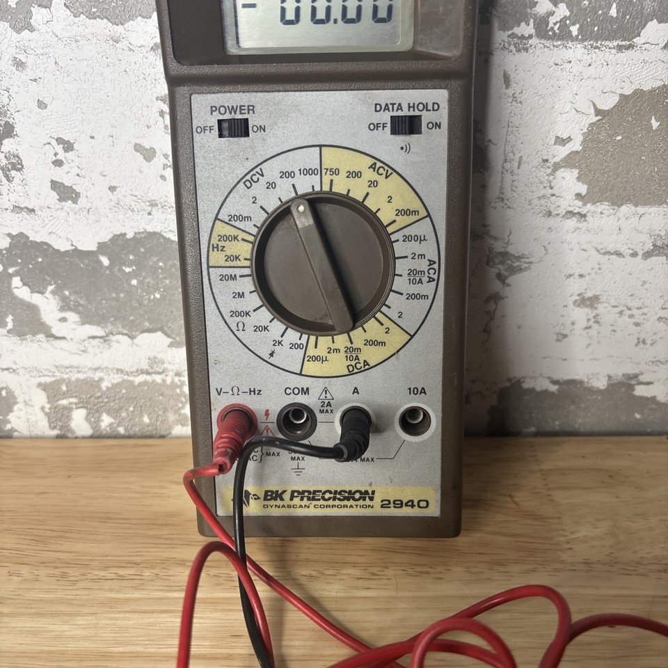 Vintage BK Precision Multimeter 2940 | eBay