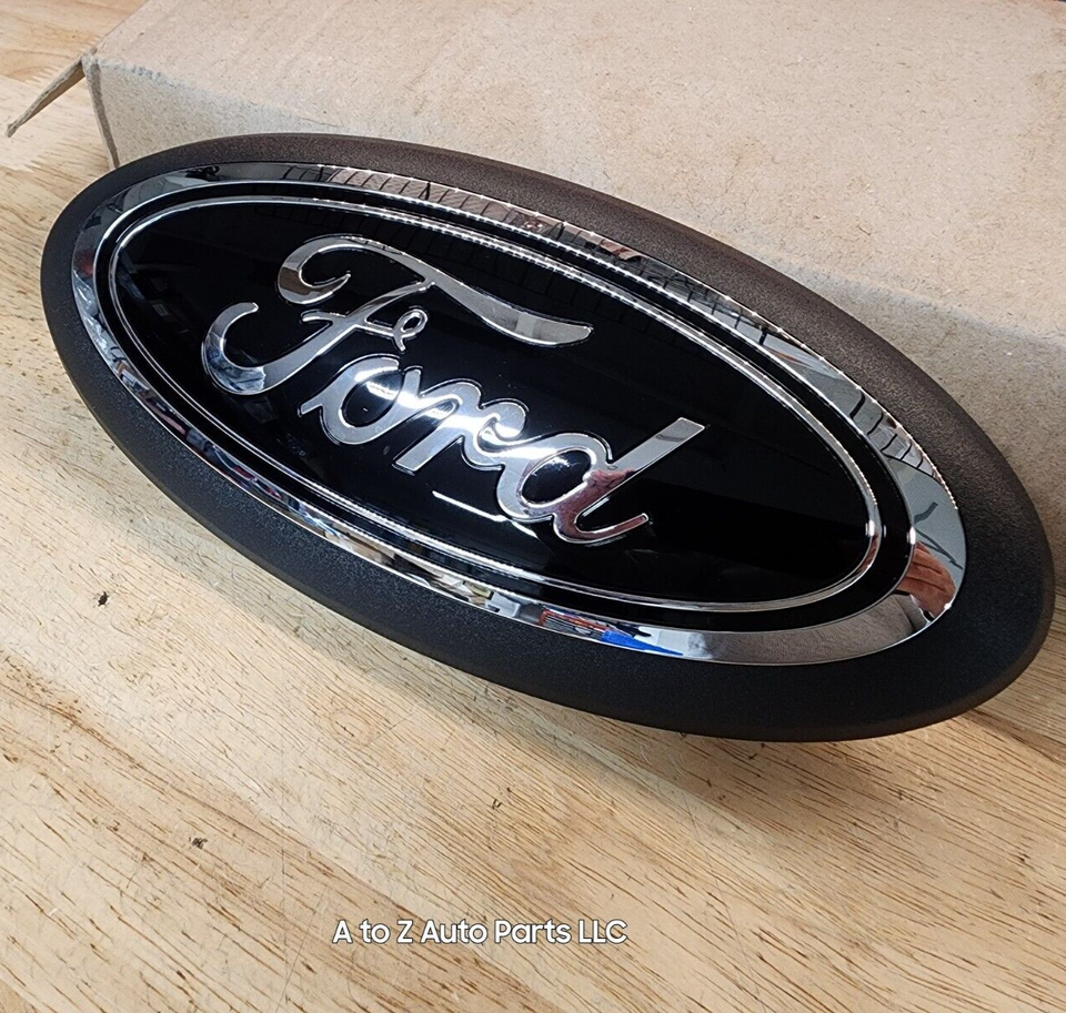 2021-2023 Ford F150 Front Black Oval Grille Emblem W/O Camera ...