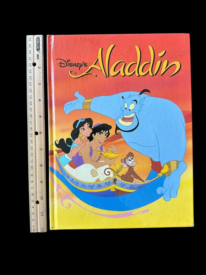 Vtg Disney Mouse Works Books ALADDIN SNOW WHITE HUNCHBACK Hardback Lot ...