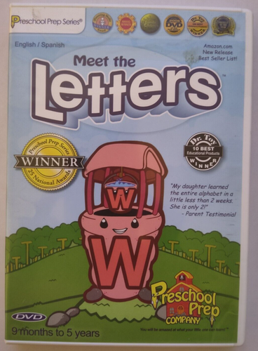 Preschool Prep Series: Meet the Letters (DVD, 2009) ~Very Good Dr. Toy ...