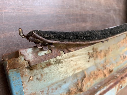 1967-69 PLYMOUTH BARRACUDA REAR BACK WINDOW INTERIOR LH REAR PANEL 718 ...