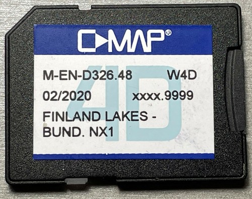 C-MAP - 4D MAX+ WIDE - Finland Lakes - µSD/SD-Card | eBay