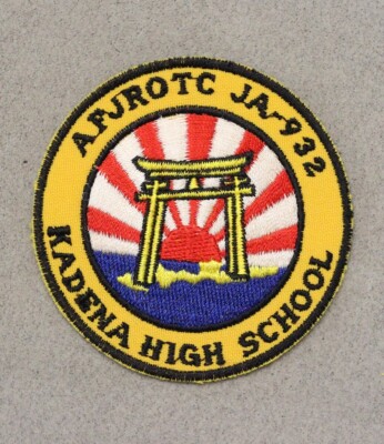 Kadena High School, Japan Air Force JROTC Patch (#2012) - JA-932 | eBay