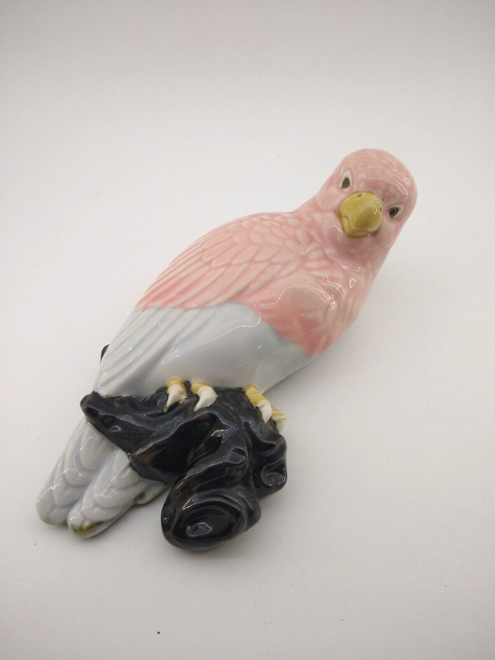 Vintage Wall Pocket Parrot Parakeet Bird Vase Kitsch Boho Bohemian ...