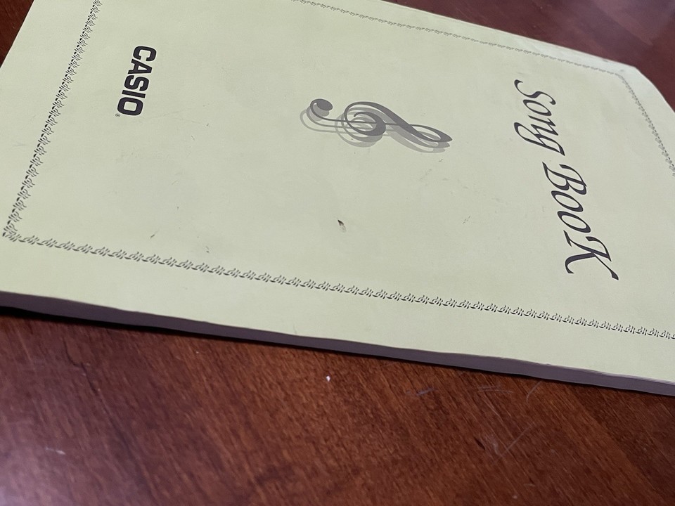 Casio Song Book - Sheet Music for Casio Keyboards - GOOD CONDITION | eBay