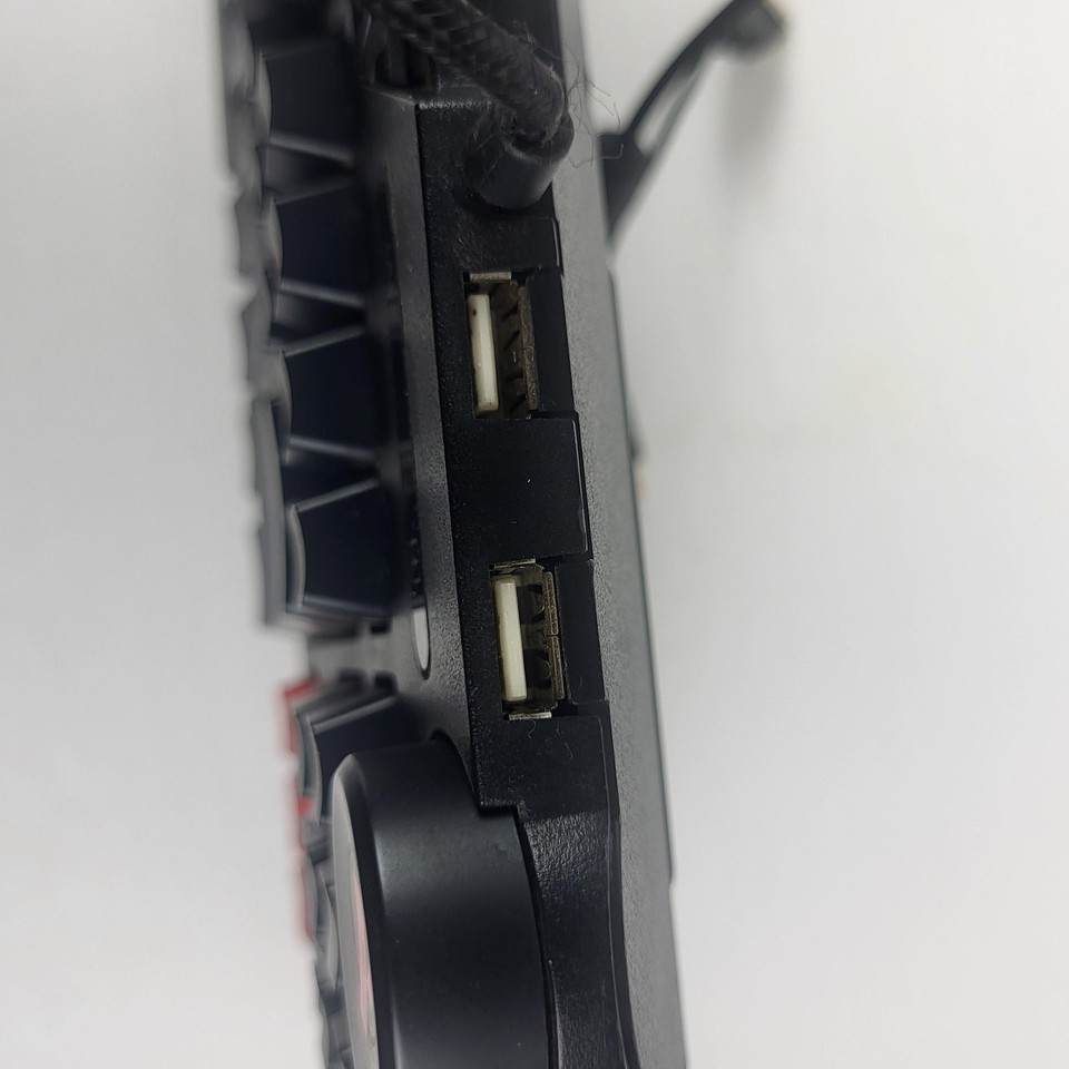 AZIO Levetron MECH 5 Mechanical Gaming Keyboard KB577U USB Hub Backlit ...