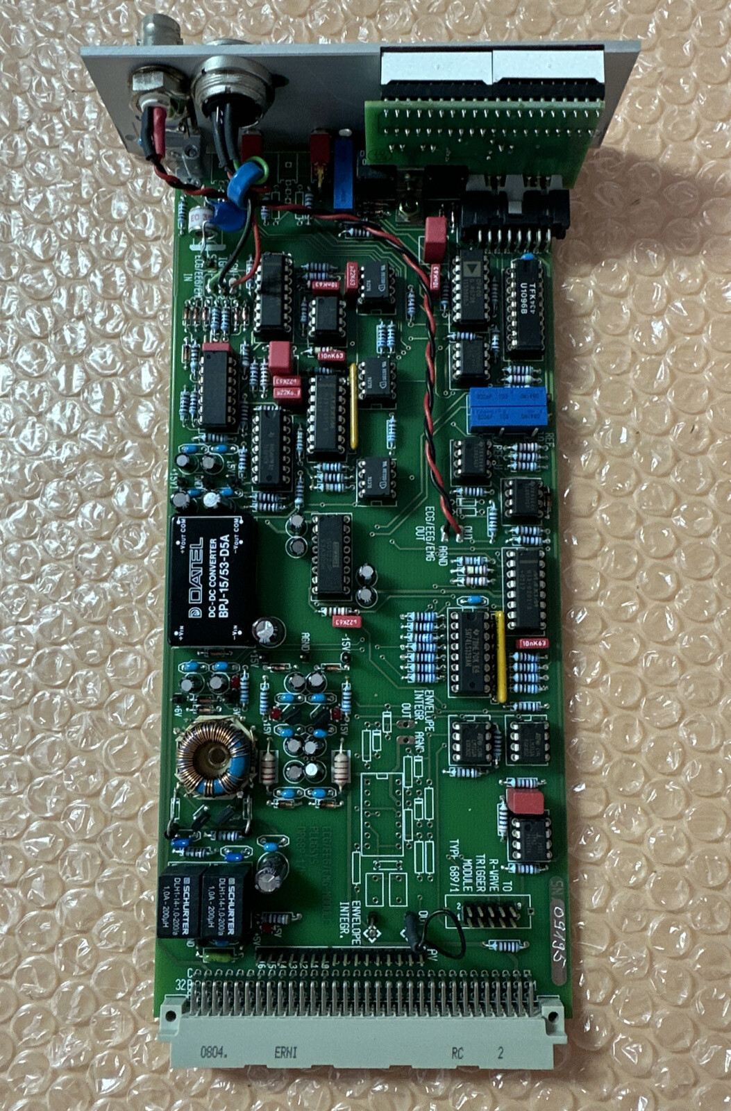 Hugo Sachs Elektronik Plugsys Type 689 ECGA ECG Amplifier DP689-1 ECG/EEG/EMG | eBay