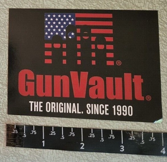 Gun Vault Sticker Decal Vinyl - Shot Show Original - Free Shipping ...