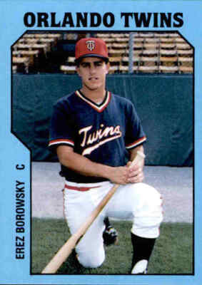 1985 Orlando Twins TCMA #2 Erez Borowsky Los Angeles California CA ...