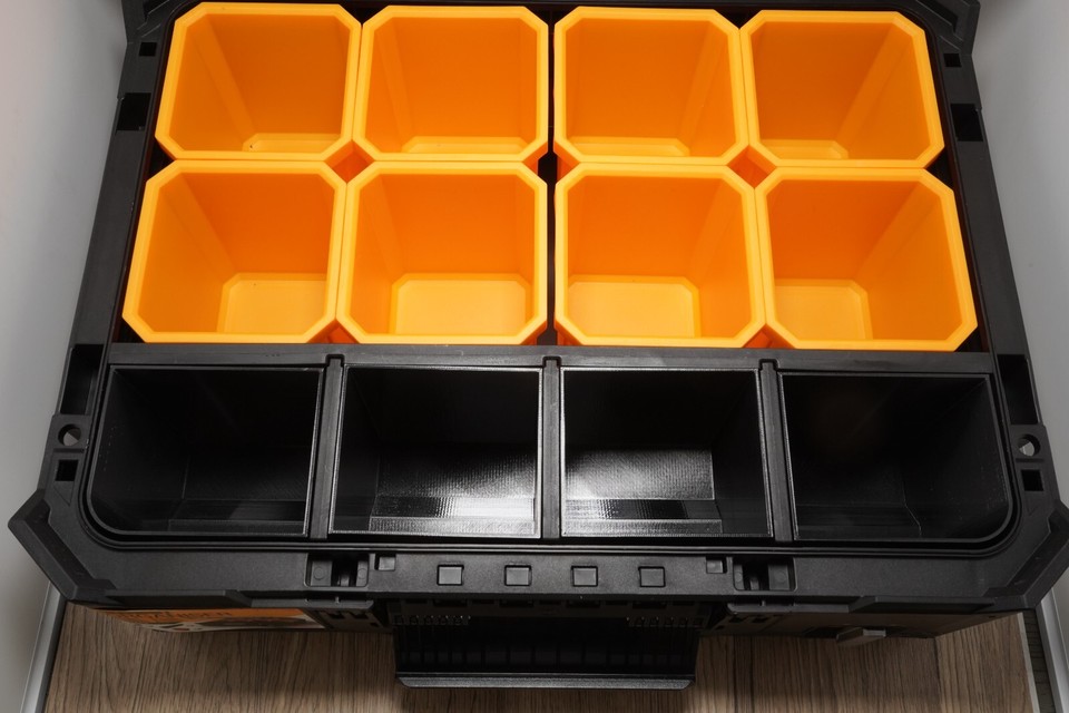 ToughBuilt StackTech DEEP Organiser TB-B1-O-30 Compatible Bins with ...