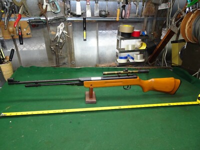Vintage Shanghai China .177 Under leaver Air Rifle Pellet Wood Stock ...