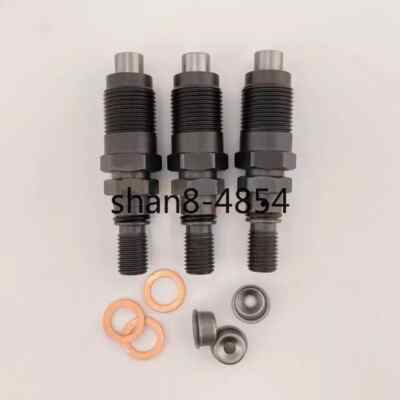 3PCS Fuel Injectors For John Deere Tractors 2210 4010 4100 4110 755 855 ...