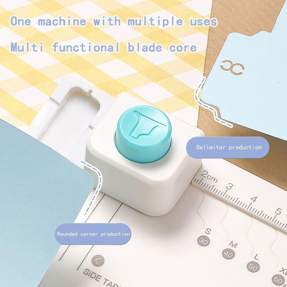 Label Punching Tab Punch Board Paper Craft Scoreboard Cutting Tool ...