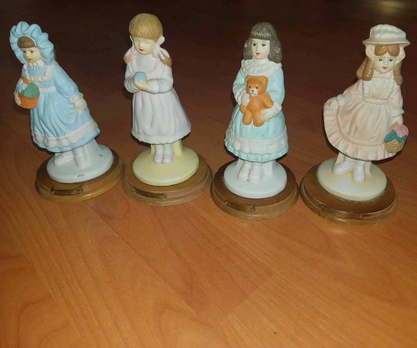 4 Vintage House of Lloyd 6'' Porcelain Dolls 1990 MON,WED,FRI SAT | eBay