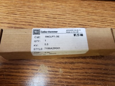 Cutler-Hammer Fuse 5.5kV 5NCLPT-.5E NEW IN BOX | eBay