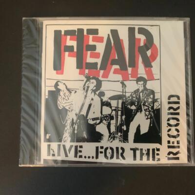 Fear ~ 1991 Live For The Record Punk Brand New Factory Sealed CD ...