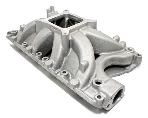 Small Block Ford 351W Windsor Aluminum Intake Single Plane Satin SBF ...