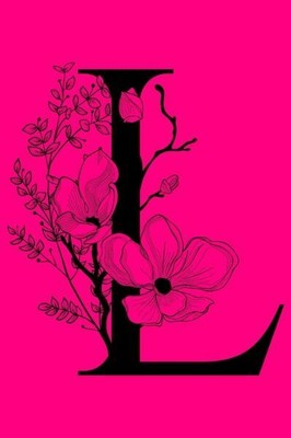 L: Monogram Initial Letter Notebook 9780464480693 | eBay