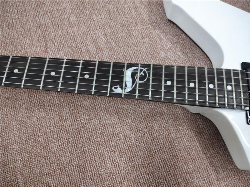 Factory Customized High Quality Alien Metal Rock Electric Guitar Closed ...