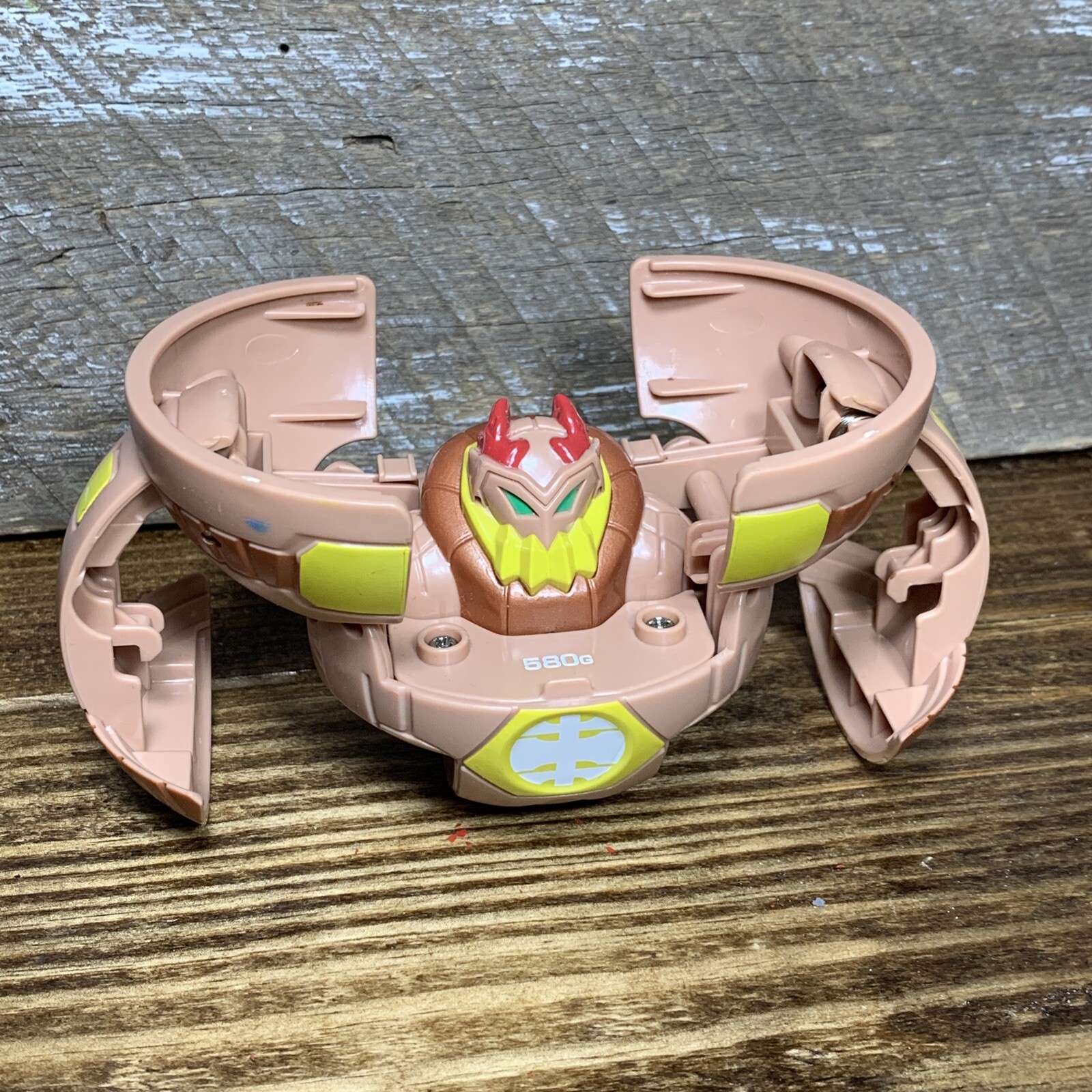 Bakugan Battle Brawlers DEKA Subterra Tan Wilda 580g LARGE Ball Figure ...