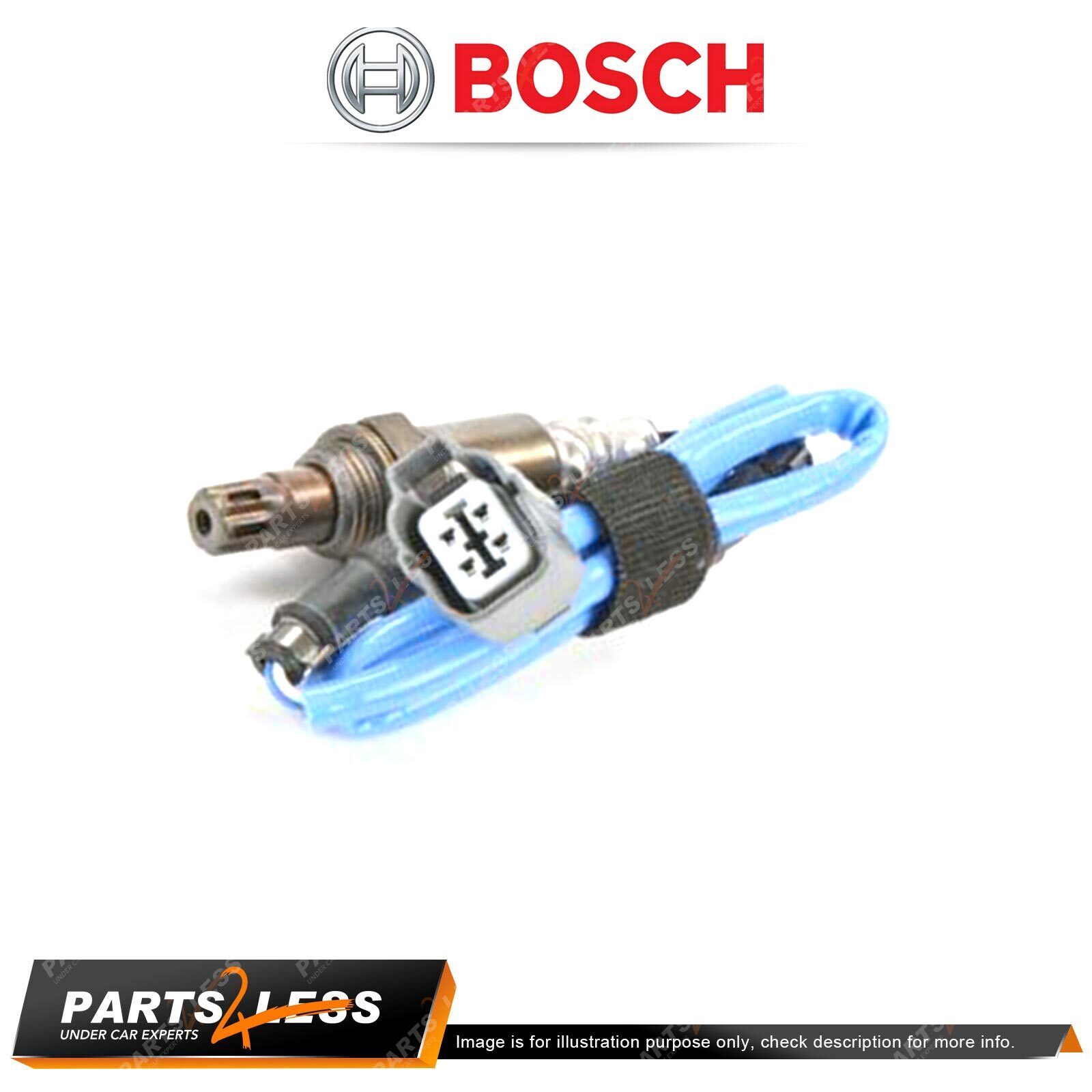 Bosch Oxygen Lambda Sensor Pre-Cat F00E262256 - Ensures Engine ...