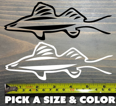Walleye Sticker Decal Fishing Fish Rapala Berkley Storm Lindy Okuma ...