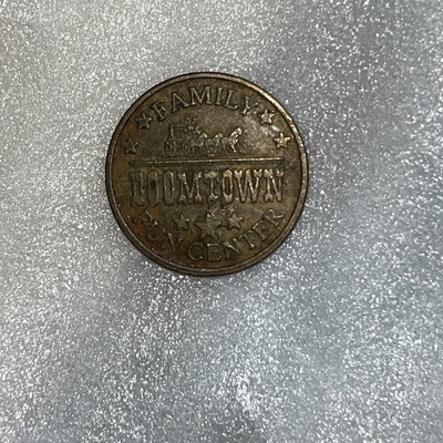 Boomtown Family Fun Center Reno, NV Arcade Game Token 22mm | eBay