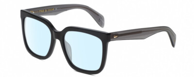 Rag&Bone RNB1018/S Womens Designer Blue Light Glasses in Black Grey ...