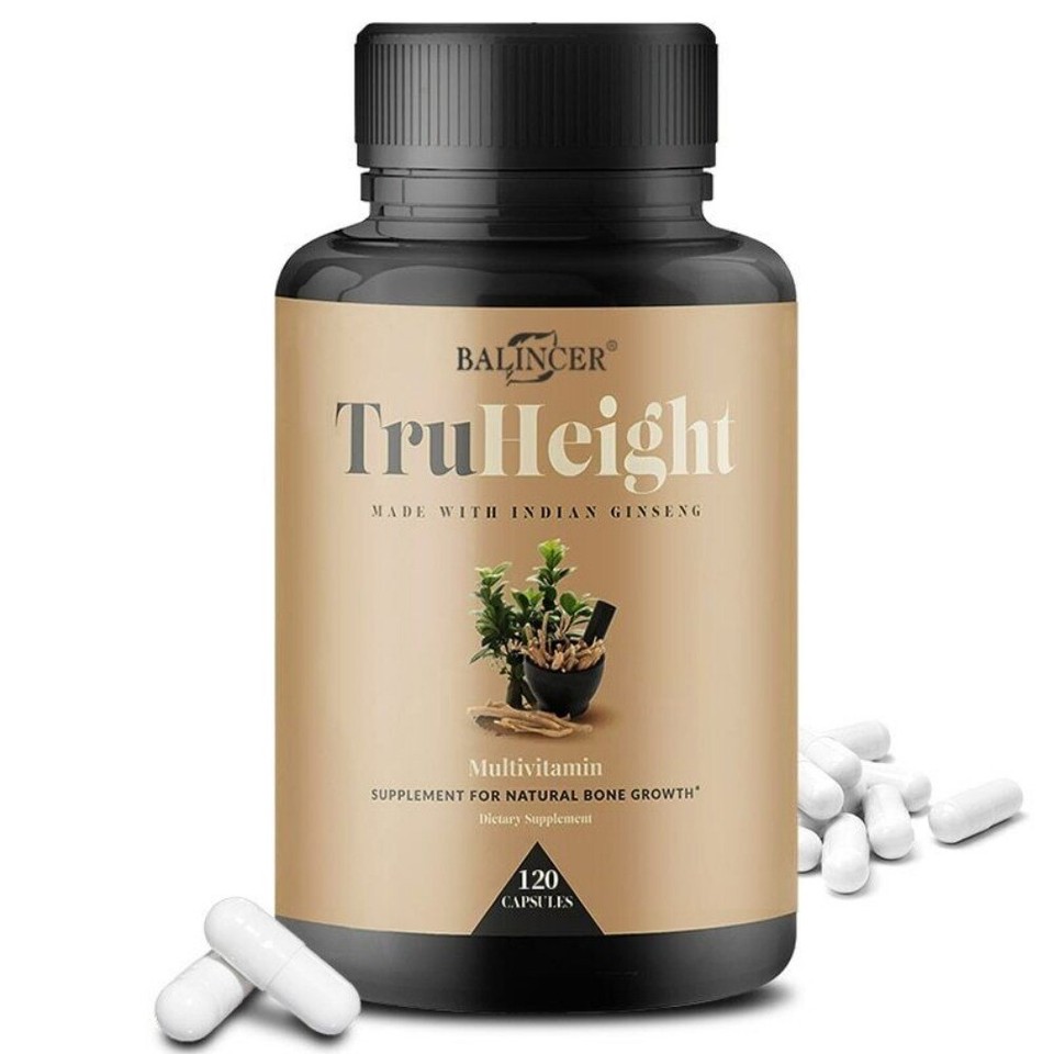TruHeight Growth - Height Enhancer - Indian Ginseng 120 Capsules | eBay