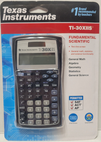 Texas Instruments TI-30XIIS Scientific Calculator New Sealed ...