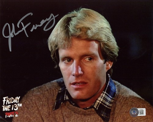 JOHN FUREY SIGNED AUTOGRAPHED 8x10 PHOTO PAUL FRIDAY THE 13th PART II ...