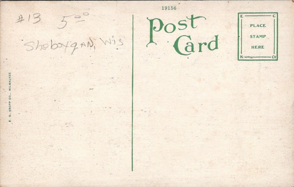 Sheboygan Wisconsin~Opera House & Eagles Lodge Hall~c1910 Postcard | eBay