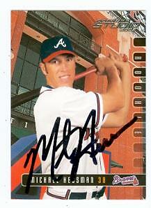 Mike Hessman autographed baseball card (Atlanta Braves) 2004 Donruss ...