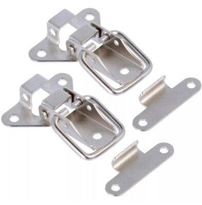 2X Toggle Catch Case Clip Suitcase Tool Box Chest Trunk Latch Lock ...