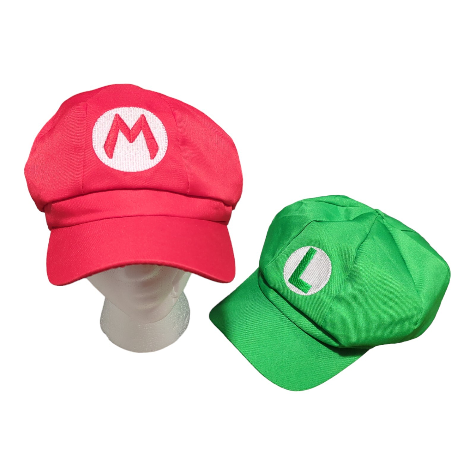 Super Mario Bros Cosplay Hats Mario And Luigi Hallowe… - Gem