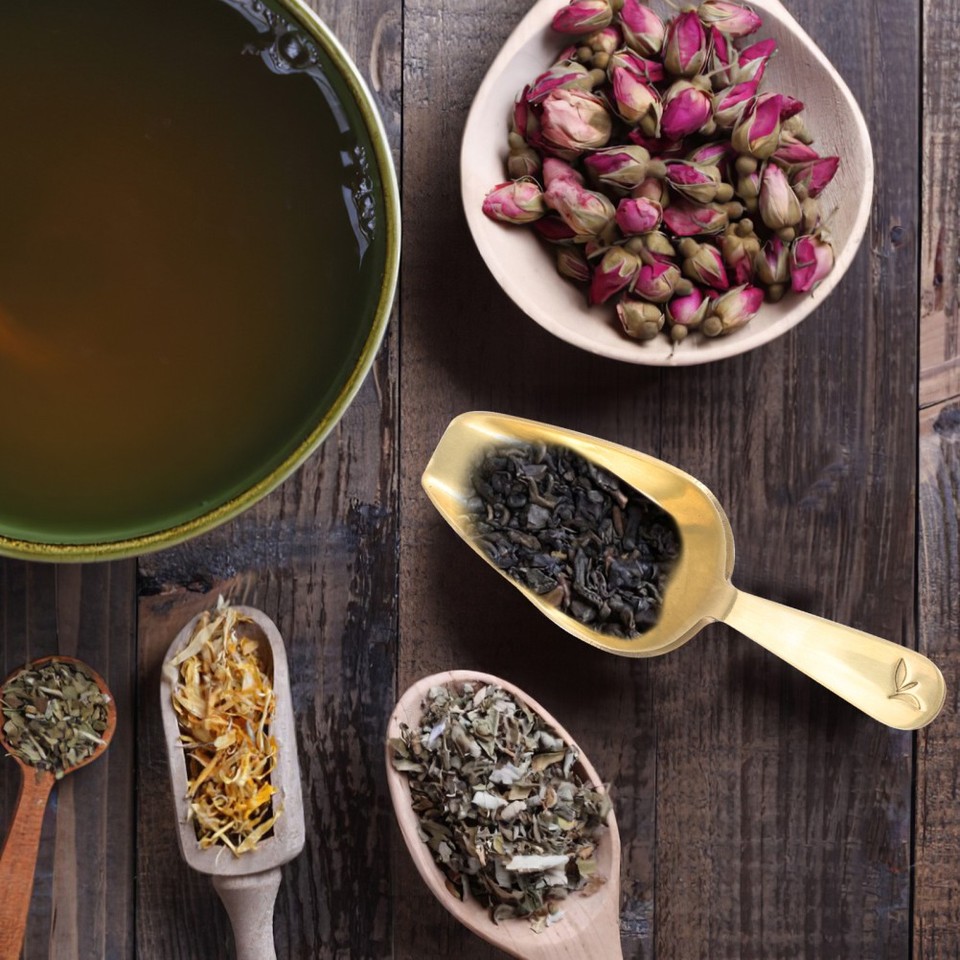 Brass Coffee Bean Shovel Tea Shovel Brass Loose Tea Scoop Shovel Home ...