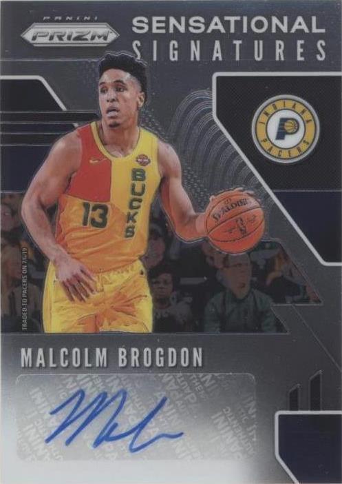 2019-20 Panini Prizm - Sensational Signatures Malcolm Brogdon #SS-MBD (AU) for sale online | eBay