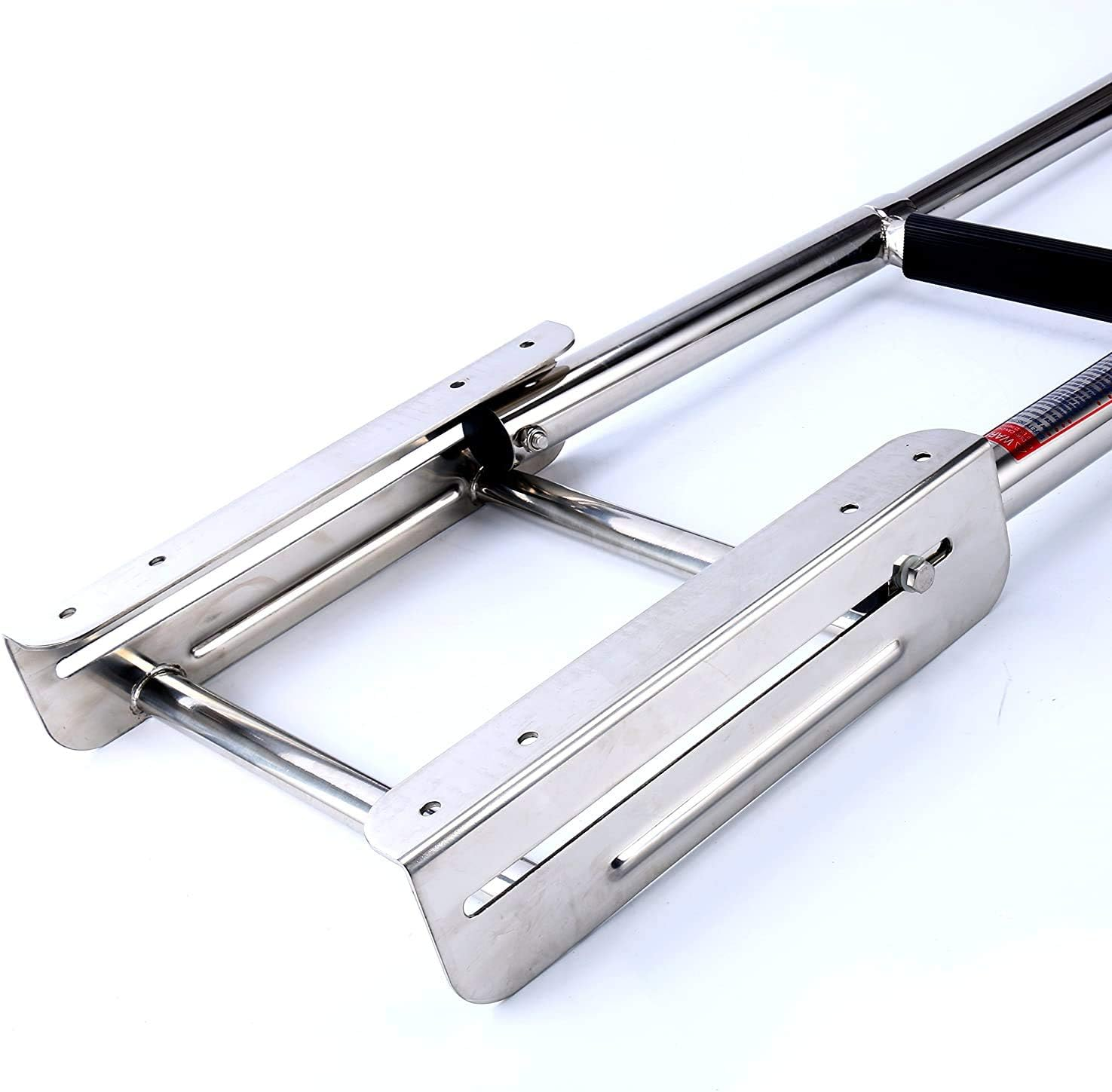 4-Step Stainless Steel under Platform Slide Mount Boat Boarding ...
