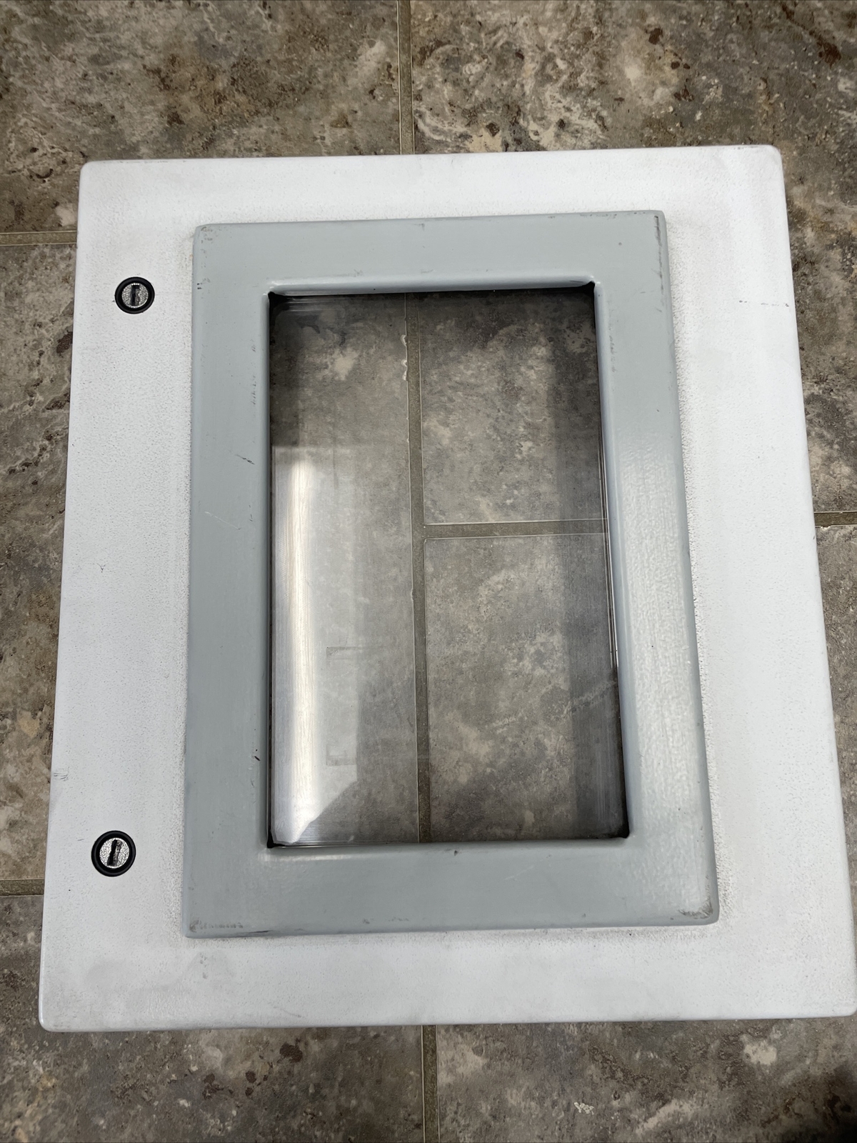 Hoffman Junction Box KIT HMI Display Attachable window 12 X 14 X 1-1/2 ...