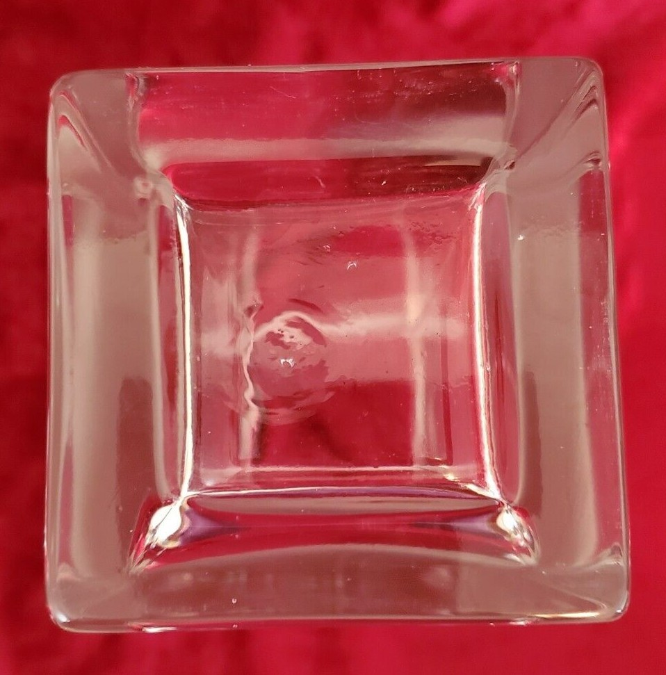 2.75" Square x 8 1/2" High Clear Glass Vases (#3071) - Syndicate Sales ...