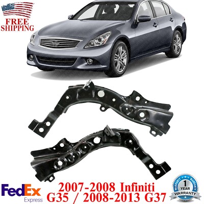 Front Radiator Support Steel Left & Right Side For 07-08 Infiniti G35 ...