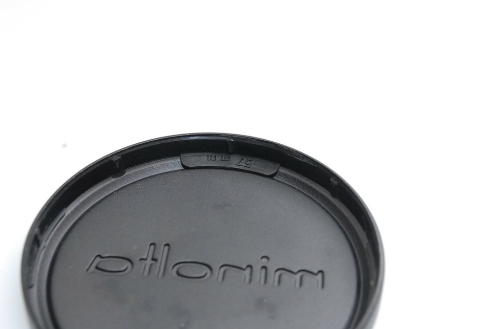 Minolta 57mm Metal Lens Cap Push on Type for 55mm Front from Japan #a ...