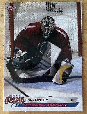 Brian Finley GOALIE) - 05/06 Milwaukee Admirals | eBay