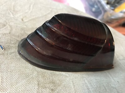 ARROW 39 AMBER / Maroonish GLASS LENS CLEARANCE MARKER Light | eBay