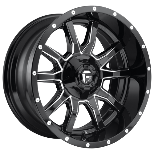 1 20 Inch Wheel Rim Fuel Offroad D627 D62720009846 6x5.5 Lug 20x10 ...