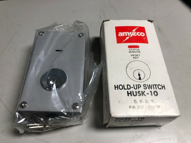 Qty. of 2 Amseco Husk-10 Hold up Switch Key Resetable for sale online ...