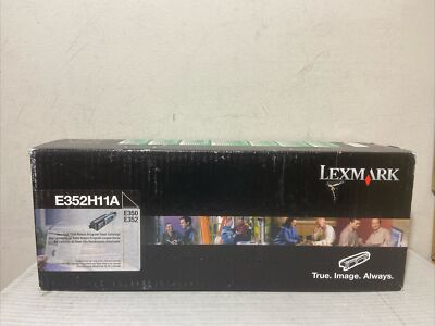 Genuine Lexmark E352H11A Black E350, E352 High Yield | eBay